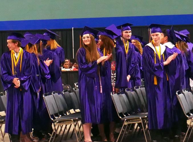 Lathrop unleashes a 128-member pack in its 2024 graduation ceremony ...