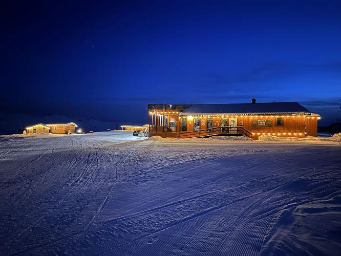 Tangle Lakes Lodge offers a comfortable winter outing amid wildness ...
