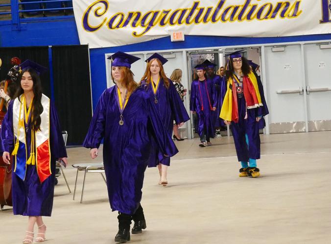 Lathrop unleashes a 128-member pack in its 2024 graduation ceremony ...