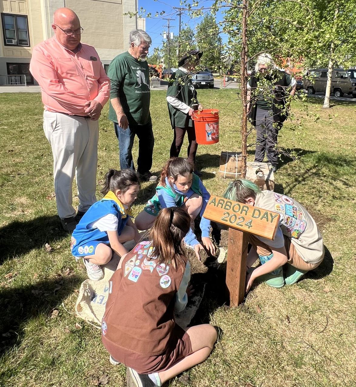 City Hall is the new home for a Polaris tree | Kris Capps | newsminer.com