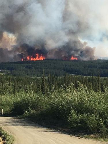 Fire near Tetlin Village grows to 700 acres, threatens village | Local ...