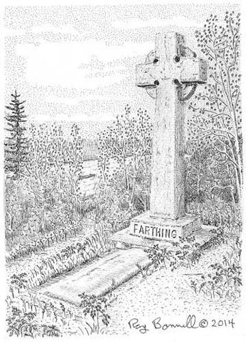 Peace blooms in the Nenana Native Cemetery | Sketches Of Alaska ...