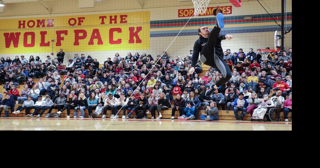 Eskimo Ninja Nick Hanson talks to Fairbanks students about triumphing ...