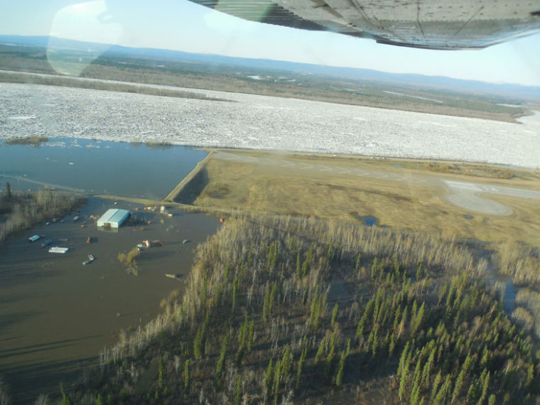 Waters recede in Galena; Alaska governor issues disaster declaration ...