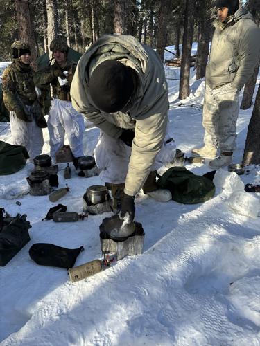 Military hosts cold weather survival training at Black Rapids ...
