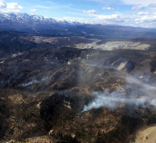 New coal seam fire flares up near Healy | Local News | newsminer.com