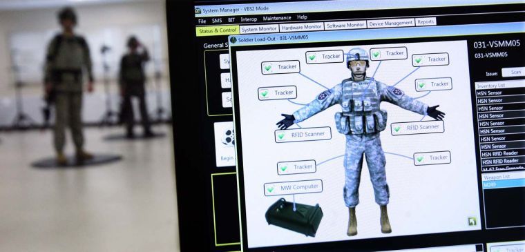 Troops train virtually with ‘Dismounted Soldier’ gear | Military ...
