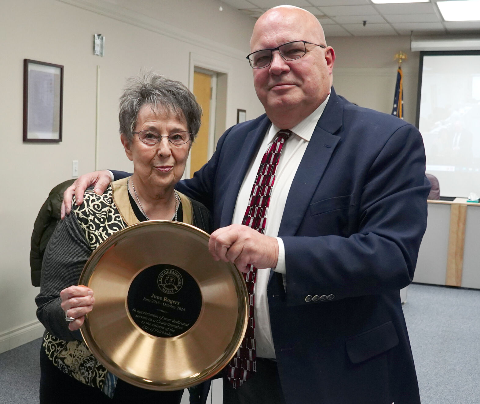 June Rogers exits Fairbanks City Council after nearly nine years ...