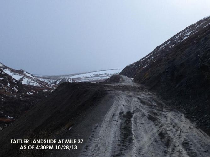 Crews clear huge landslide from Denali Park Road | Alaska News ...