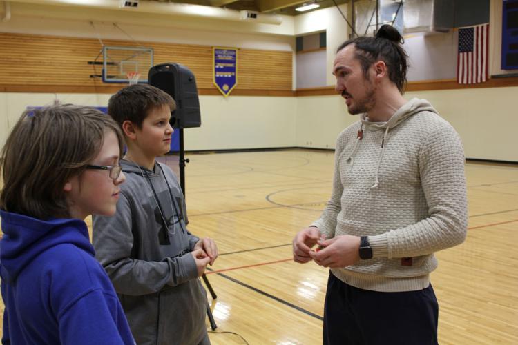 Eskimo Ninja Warrior Nick Hanson visits Interior schools | Our Town ...
