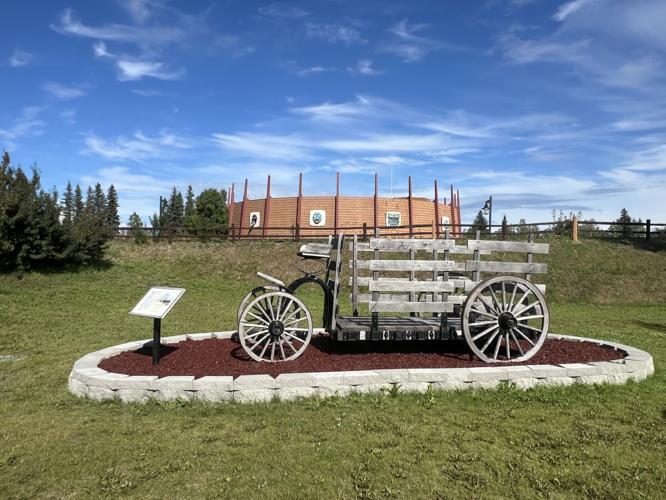 Historic dray wagon restored, on display at Pioneer Park | Kris Capps ...