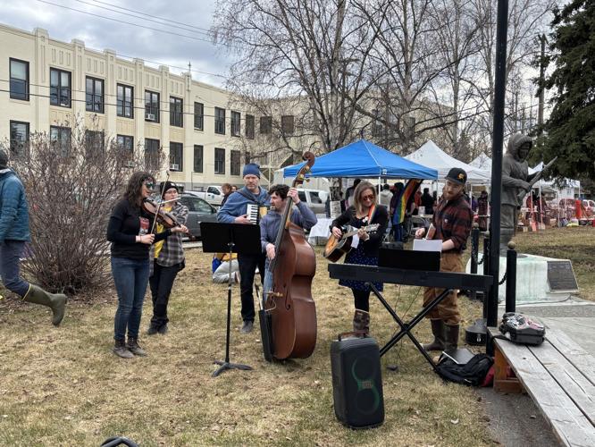 Labor groups rally on May Day | Local News | newsminer.com