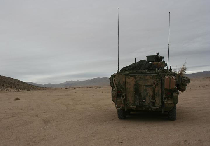 Stryker soldiers face real injuries as they train in California desert ...