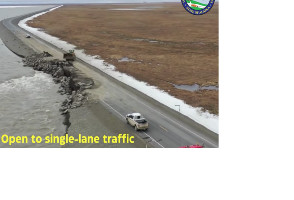Dalton Highway partially washes out due to rising river | Local News ...