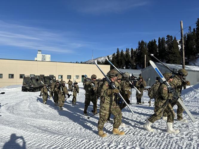 Military hosts cold weather survival training at Black Rapids ...
