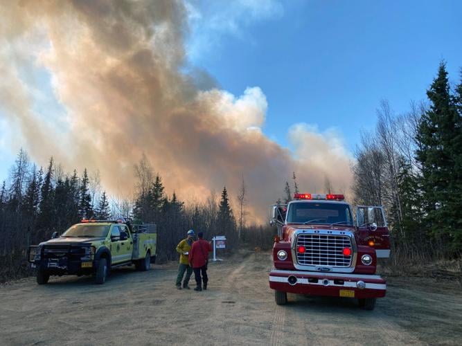 Grass fire spreads in Point MacKenzie area | Alaska News | newsminer.com