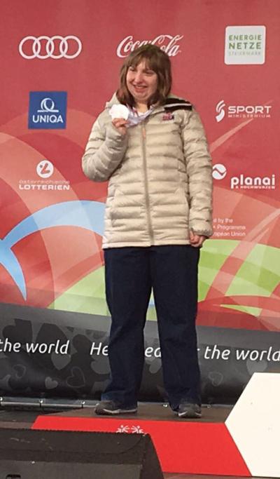 Madison Englund earns 2nd medal in Special Olympics World Winter Games ...