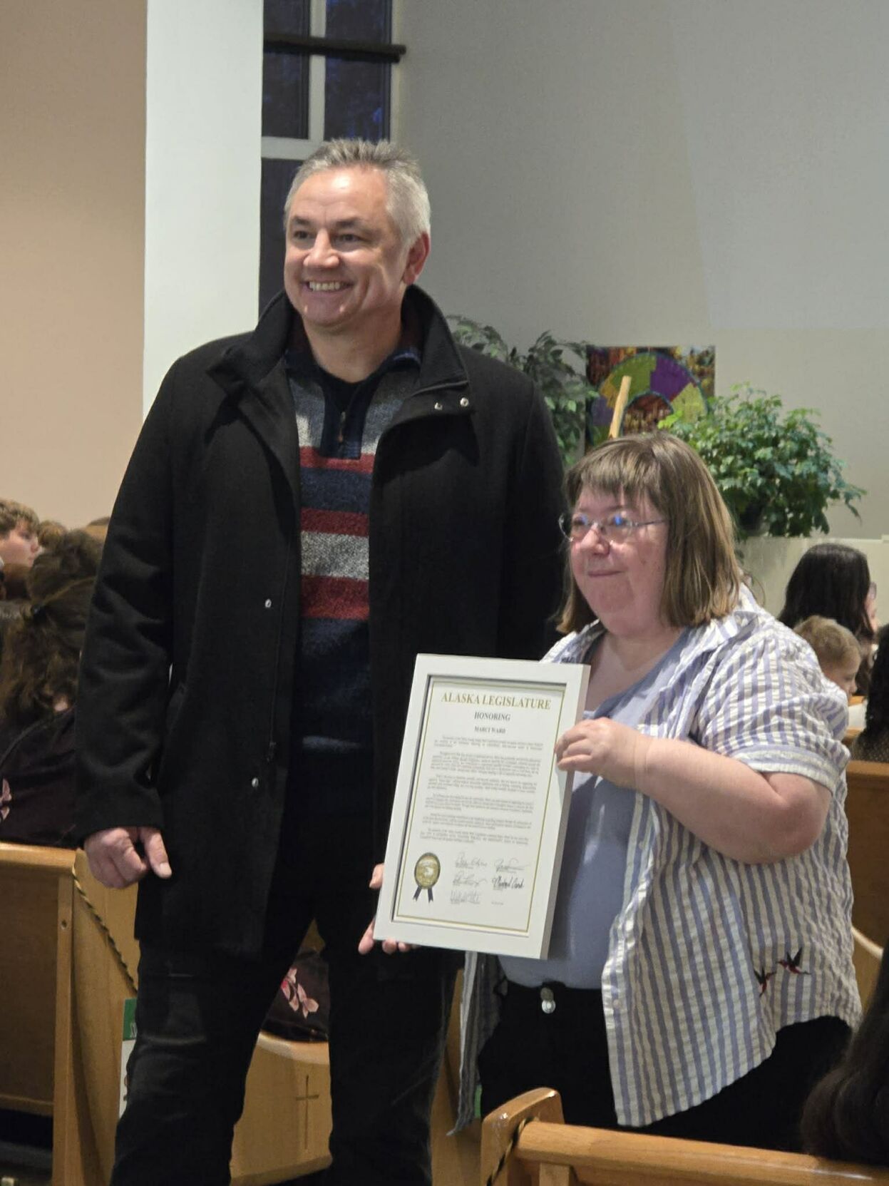 Alaska State Legislator honors longtime teacher Marci Ward | Kris Capps ...