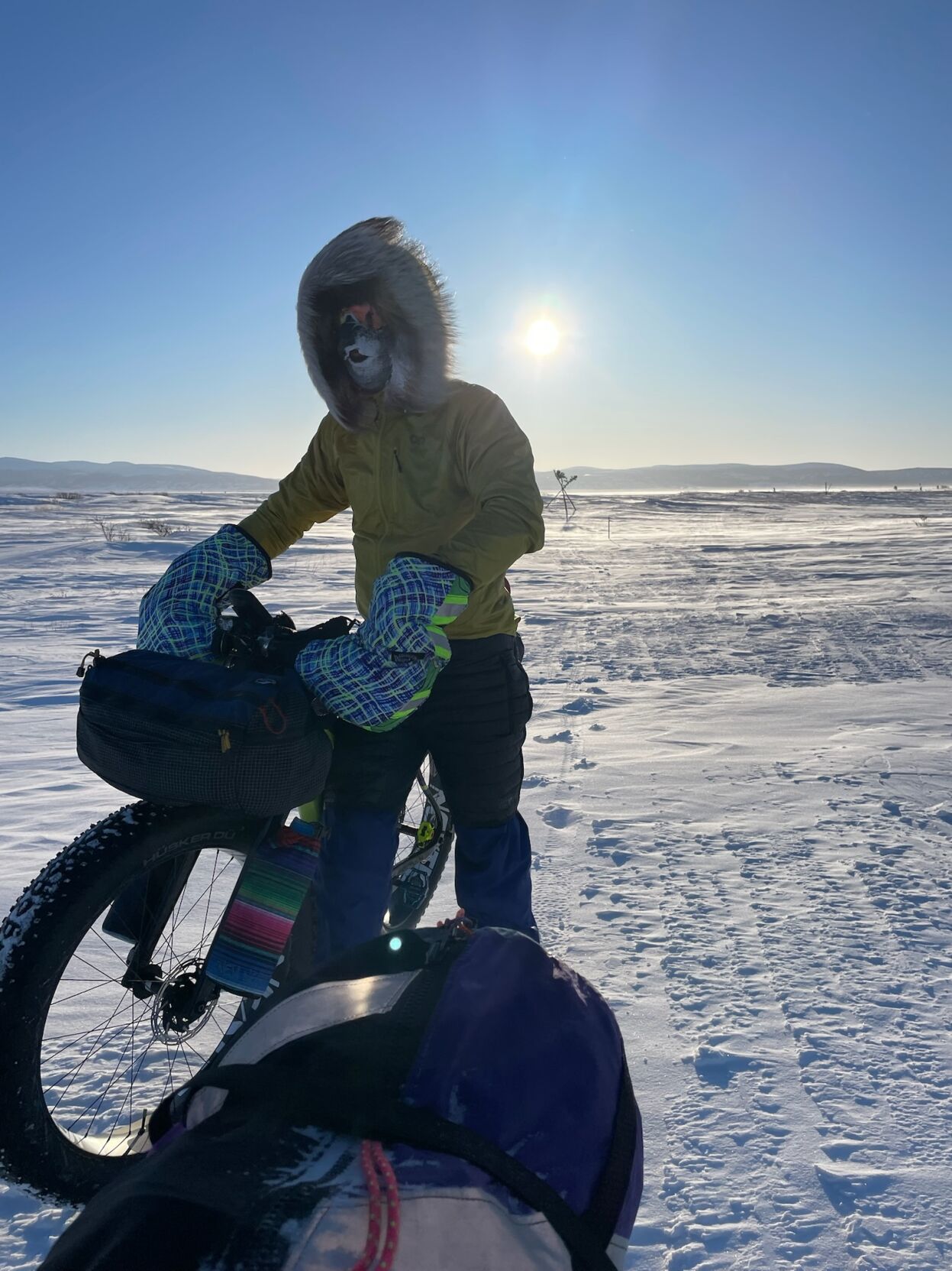 Fairbanks cyclist Tyson Flaharty returns to the Iditarod Trail ...