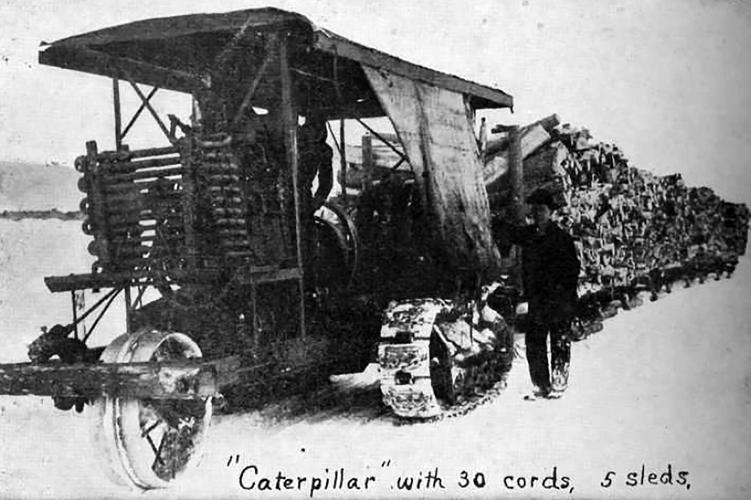 Arrival of first Caterpillar heralds the start of the modern heavy ...