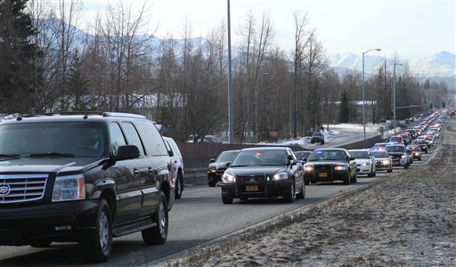 Alaska State Trooper procession | News | newsminer.com