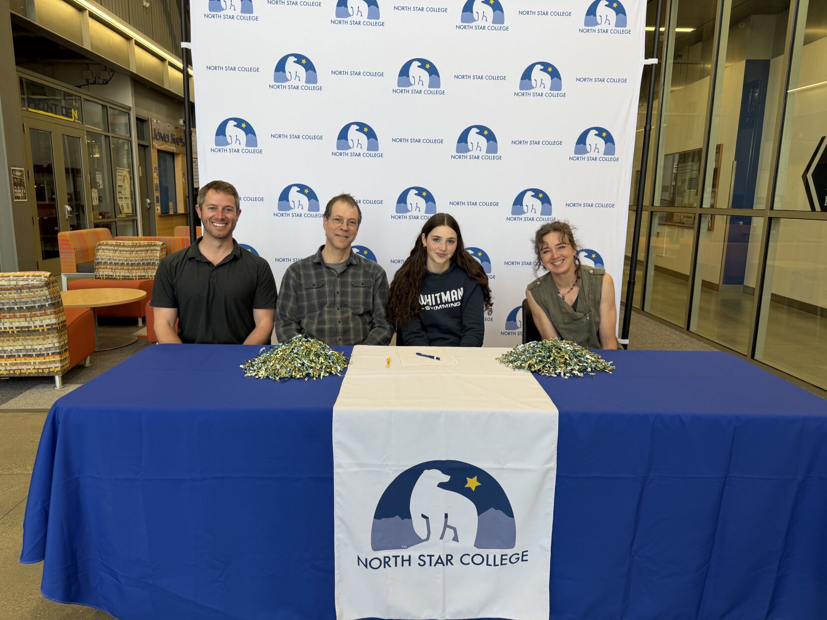 West Valley's Jules Rupp celebrates commitment to Whitman College ...