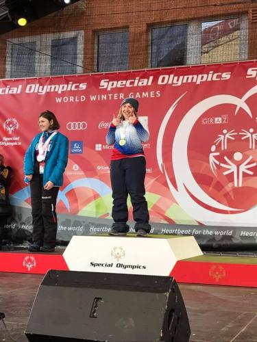 Fairbanks native Englund wins gold at Special Olympics World Winter ...