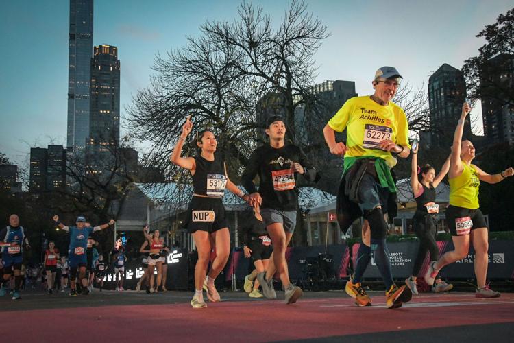 Fairbanks resident Arthur Hussey completes six world major marathons ...