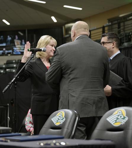 Gov. Mike Dunleavy takes oath of office to begin second term | Alaska ...