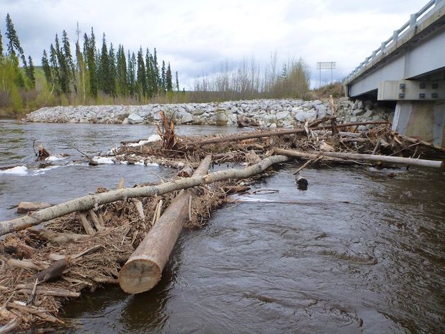 Watch out for log jam above first upper Chena River bridge | Outdoors ...
