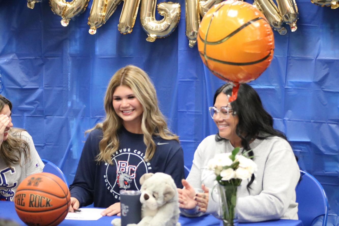 Monroe Catholic senior Shannel Kovalsky signs with Bellevue College ...