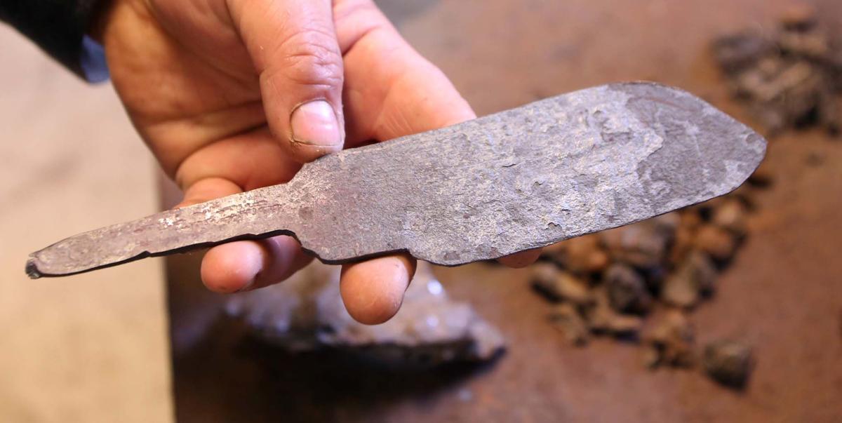 Forging Tamahagane Blade Steel | Featured | newsminer.com