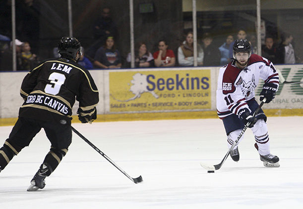 Ice Dogs dominate Brown Bears in home-opener | Ice Dogs | newsminer.com