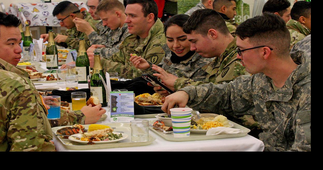 Almost like home for the holidays: Fort Wainwright soldiers gather for ...