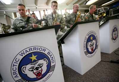 An integral part of the Army, bands better equipped to move with troops ...