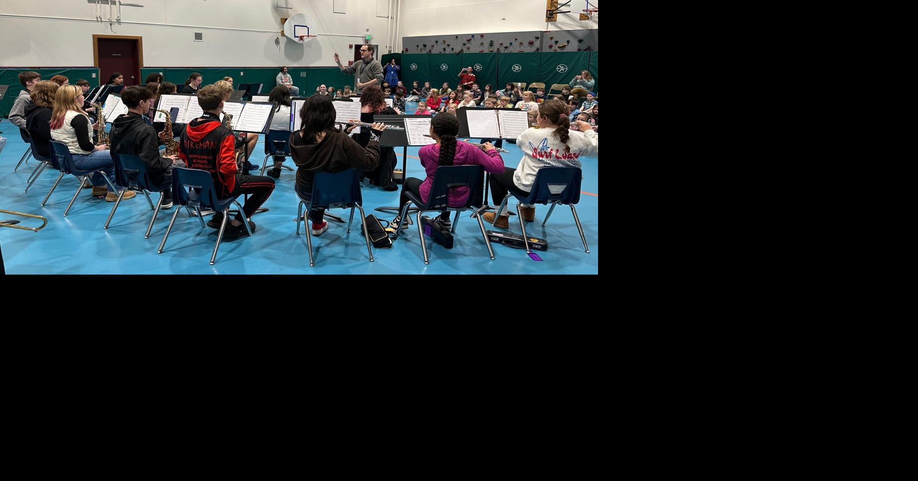 North Pole middle schoolers share love of music with other kids | Kris ...