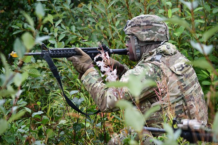 70th BEB Kodiaks meet black bear brothers during field training ...