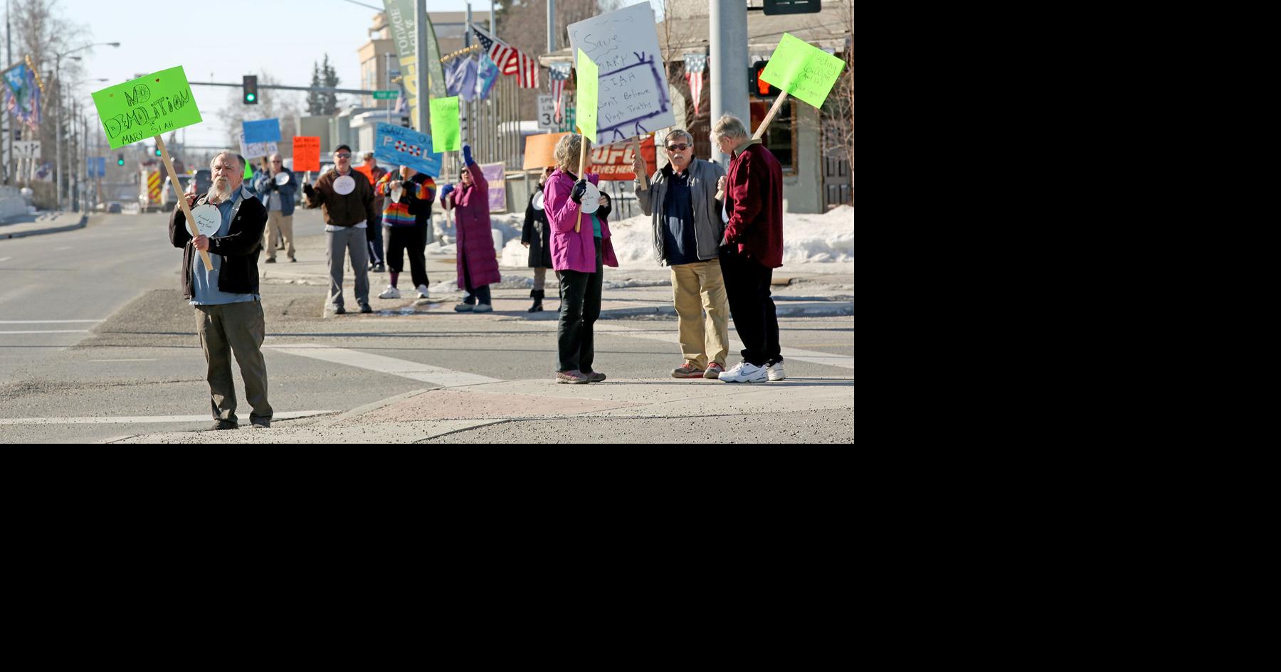 Seniors hold 'Save Our Pool' protest as assembly mulls Mary Siah ...