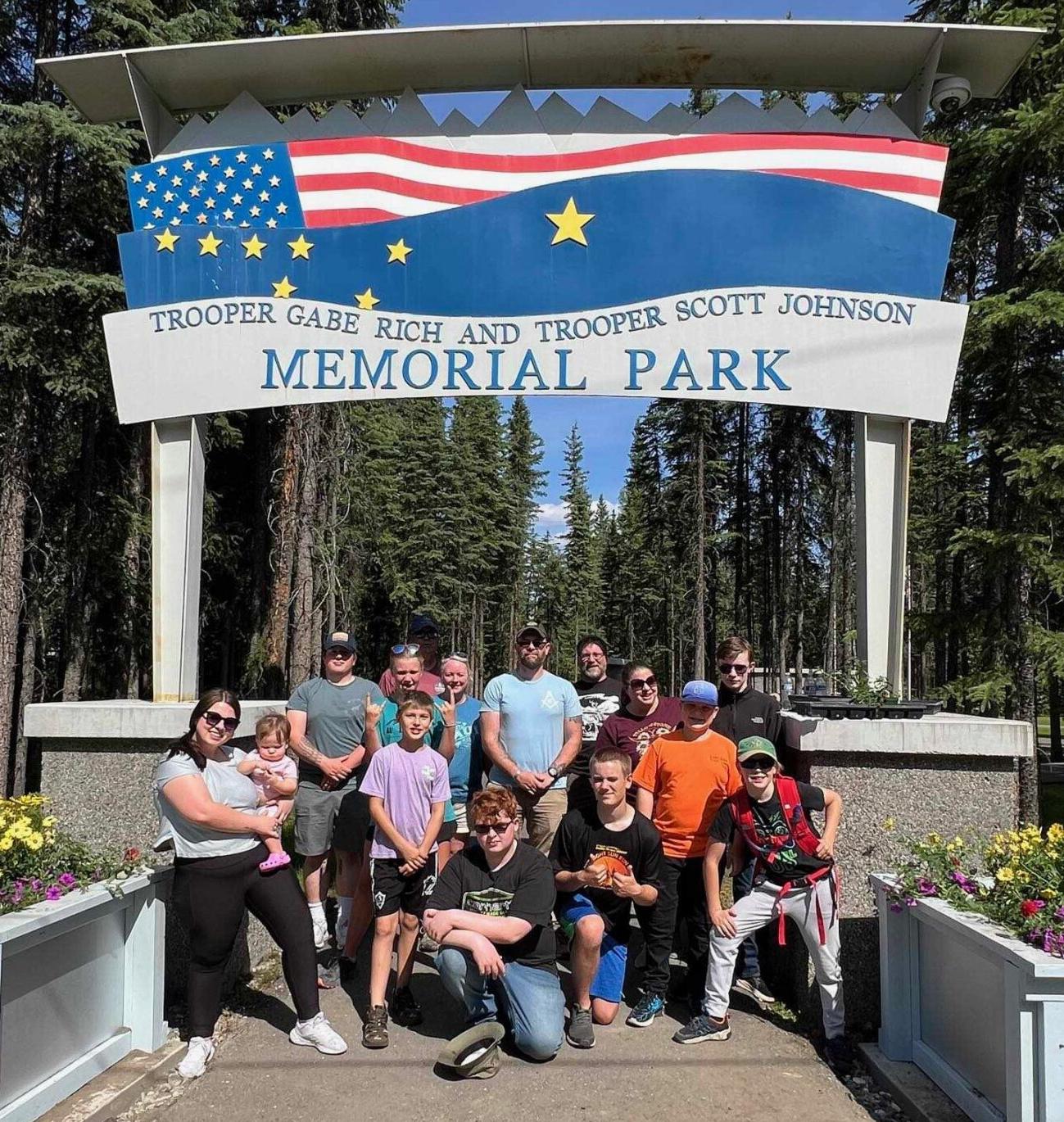 Eagle Scout project beautifies memorial park | Kris Capps | newsminer.com