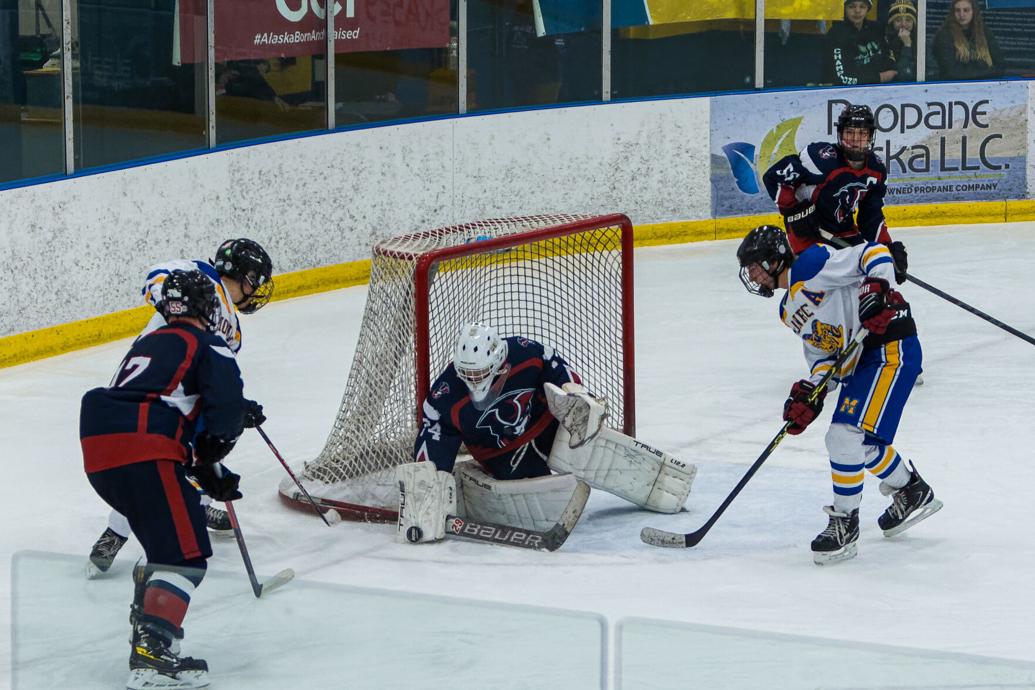 North Pole loses both state hockey games, Palmer wins title | High ...