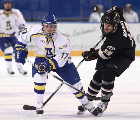 Alaska Nanooks lose shootout at Carlson Center against Western Michigan ...