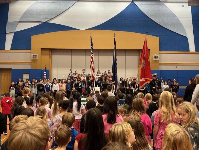 Barnette Middle School students lead Veterans Day celebration | Local ...