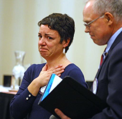 Woman who helped injured police officer honored | Local News ...