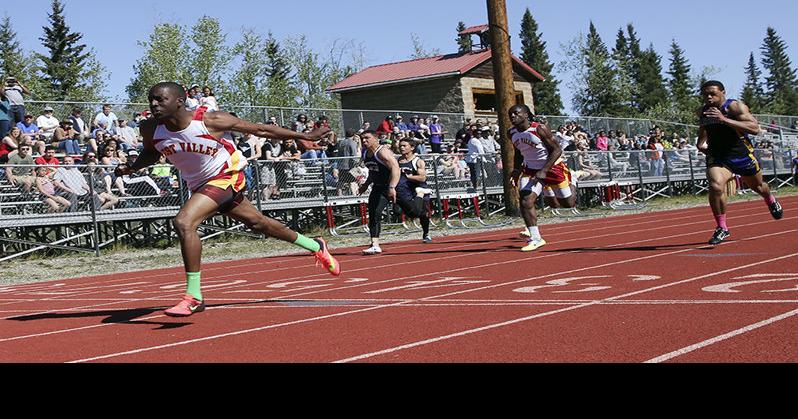 Second-half surge helps West Valley's Charles Sudduth in 100-meter dash ...