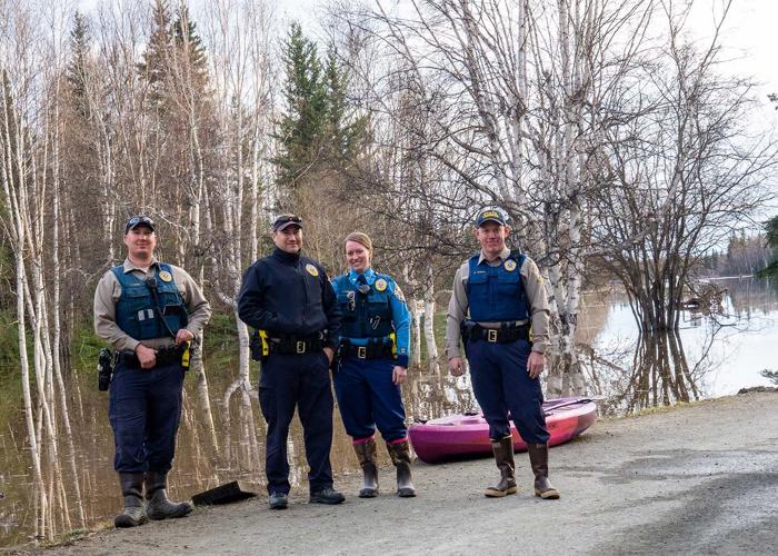 Flood waters recede in Manley Hot Springs, residents displaced as ...