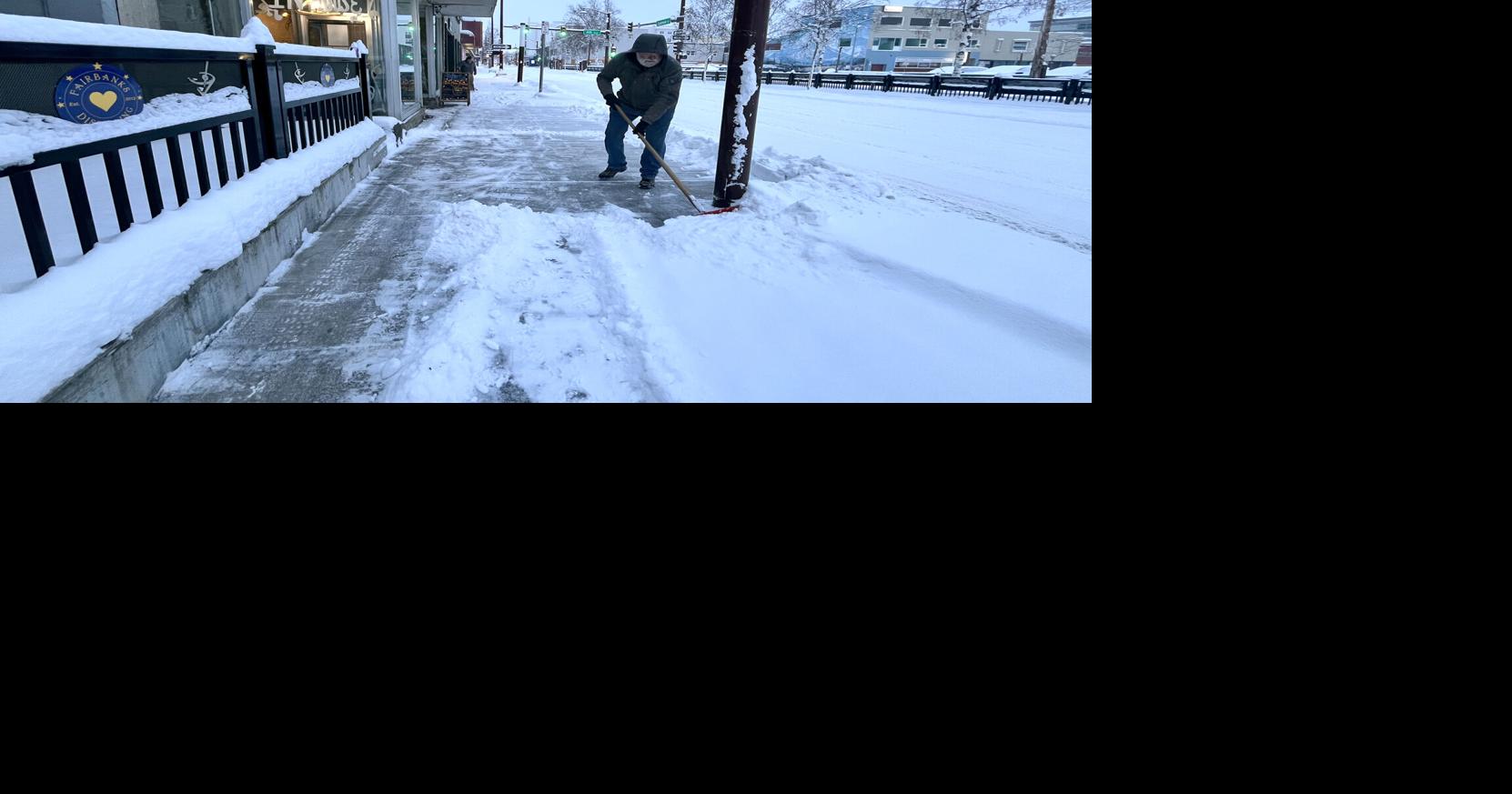 A shot at shoveling | Photo Of The Day | newsminer.com