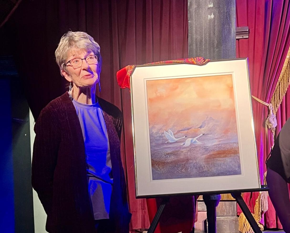 "Northward Bound" swans selected as 2025 artwork for summer arts ...