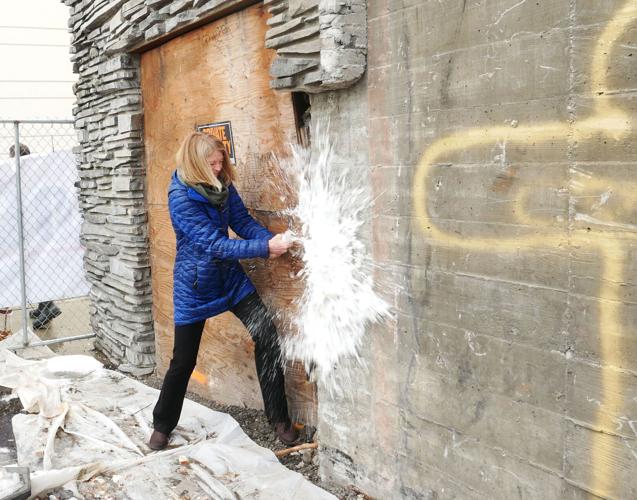 'Brick by brick:' Fairbanks bids farewell to Polaris Building | Local ...