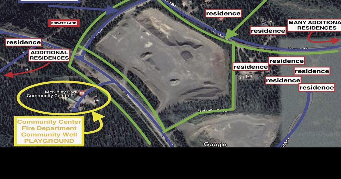 Public comments due today on gravel pit permit in McKinley Village ...