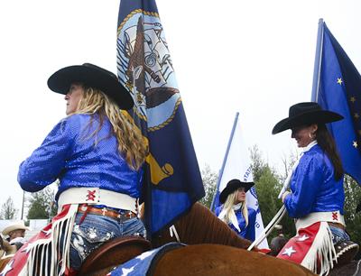 Rainy day at the rodeo for day two of the Golden Days Rodeo and Music ...